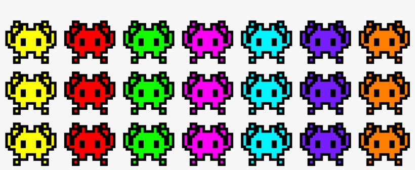 Space Invaders - Transparent Space Invaders Png PNG Image | Transparent ...
