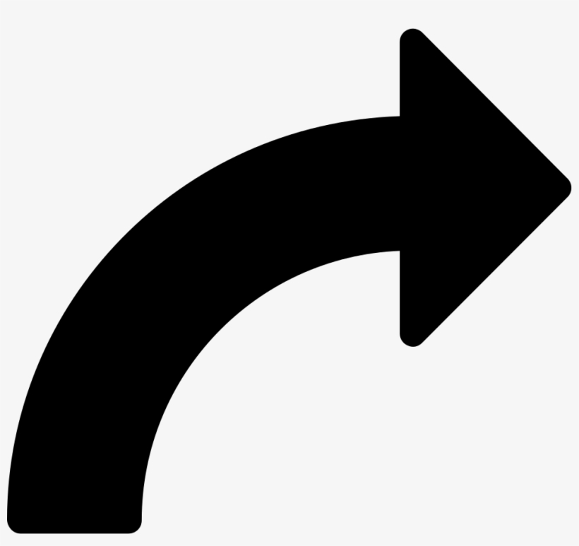Download Turn Right Arrow - Right Turn Arrow Png | Transparent PNG ...