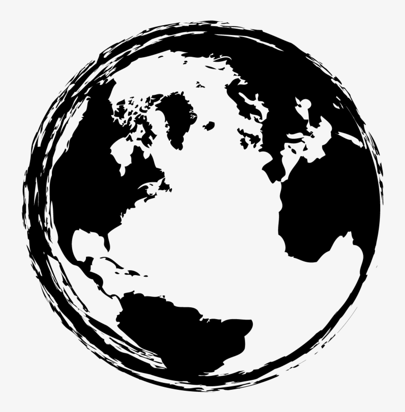 World Map Globe - George Lincoln Rockwell Hardcover PNG Image ...
