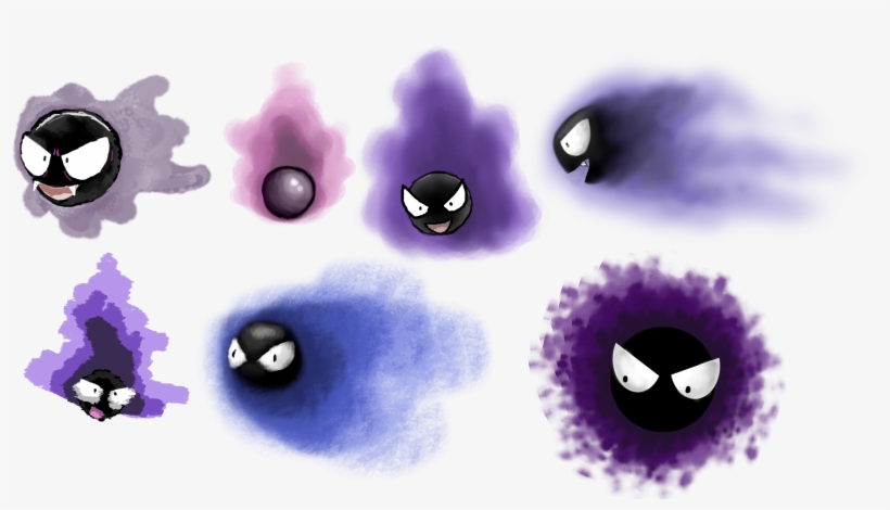 Gastly - Cartoon PNG Image | Transparent PNG Free Download on SeekPNG