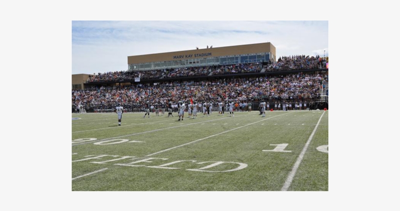 Football Game At Marv Kay Stadium - American Football PNG Image ...