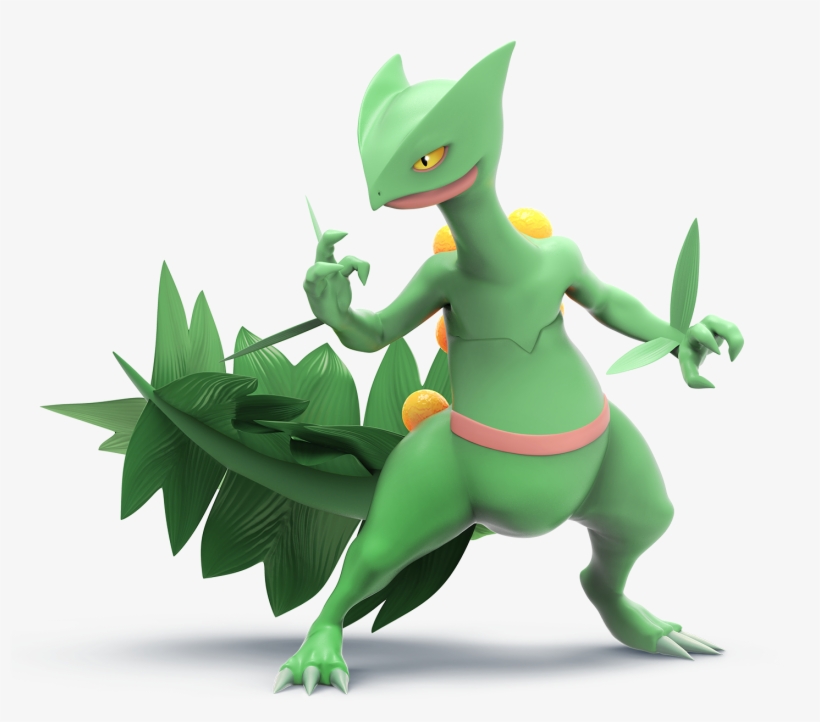 Sceptile - Sceptile Smashified PNG Image | Transparent PNG Free ...