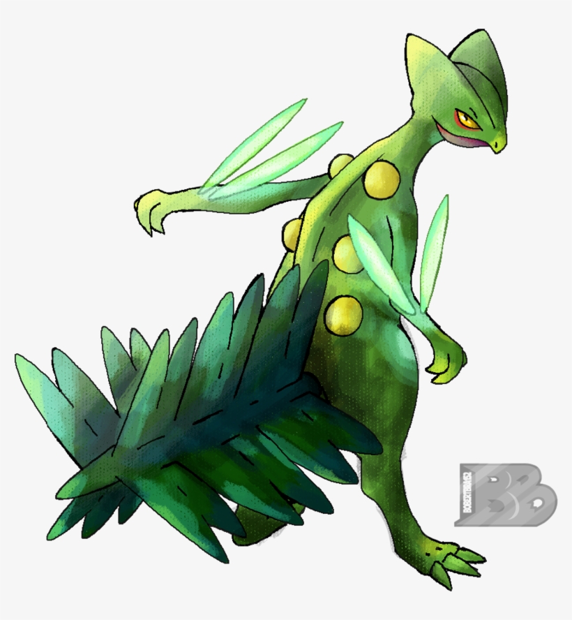 1406508125266 - Sceptile Fanart PNG Image | Transparent PNG Free ...