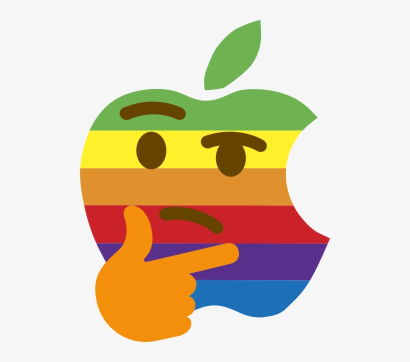 Apple Logo Think Different Clip Art - Apple Think Different Art PNG ...