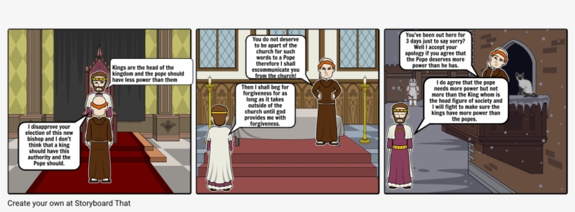Kings Vs Popes - Cartoon PNG Image | Transparent PNG Free Download on ...