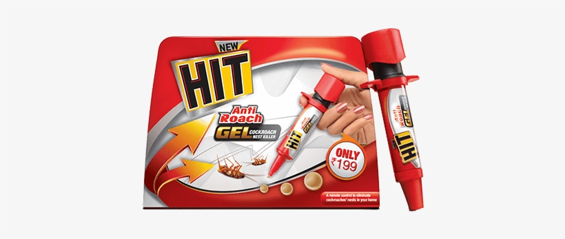 Hit Anti Roach Gel - Hit Gel For Cockroach PNG Image | Transparent PNG ...