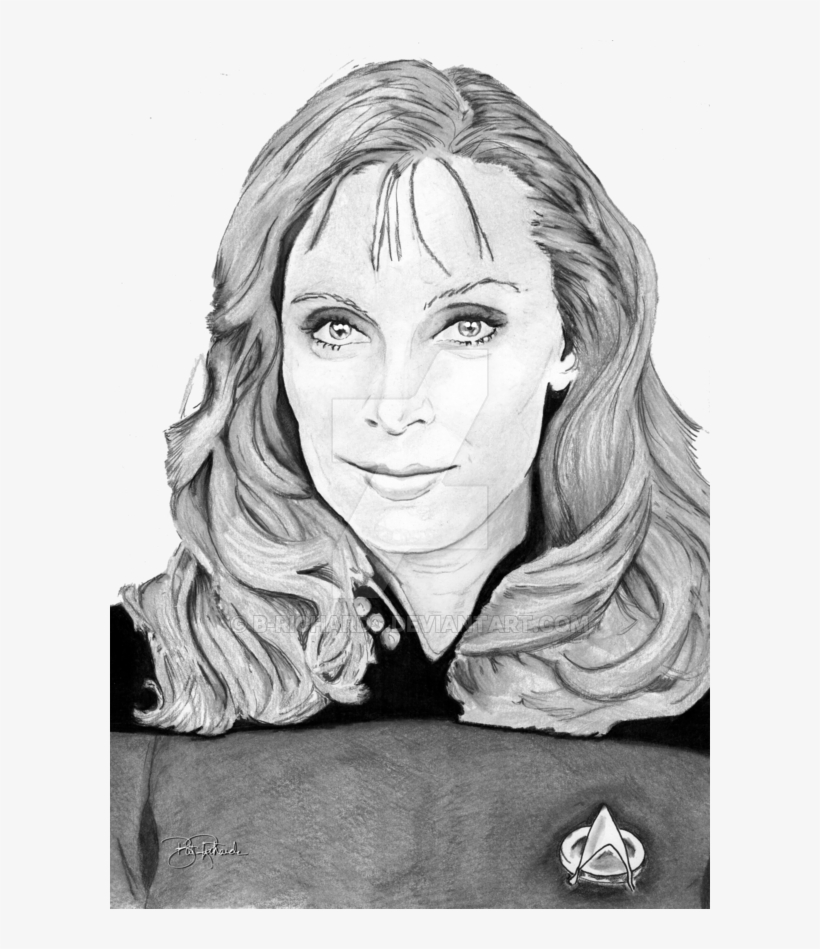 Dr Crusher By B - Dr Beverly Crusher Drawing PNG Image | Transparent ...