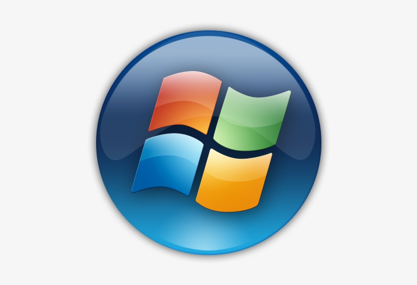 Download Windows 7 Start Orb Png - Windows Vista Png | Transparent PNG ...