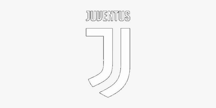 Juventus Juve White Logo Cr7 Cristianoronaldo Calligraphy PNG Image
