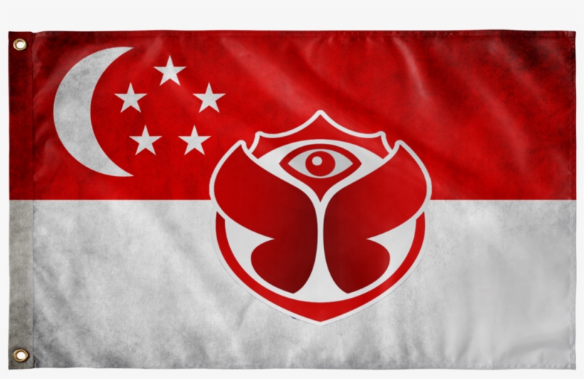 Singapore Flag For Festival-tml - Tomorrowland 2016/the Elixir Of Life ...