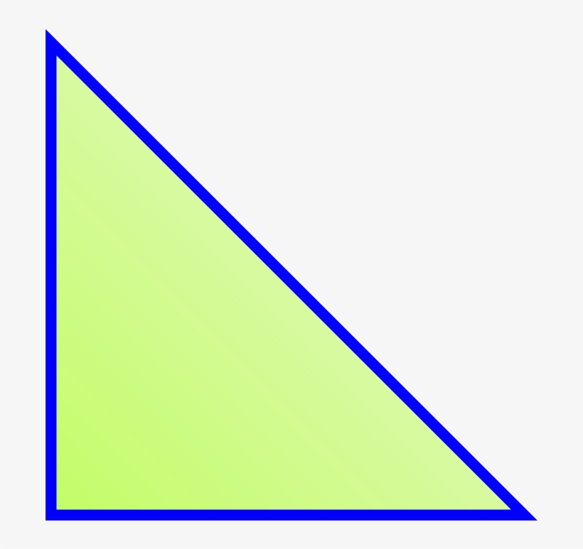 Triángulo Rectángulo Isósceles - Triangulo Rectangulo Png PNG Image ...