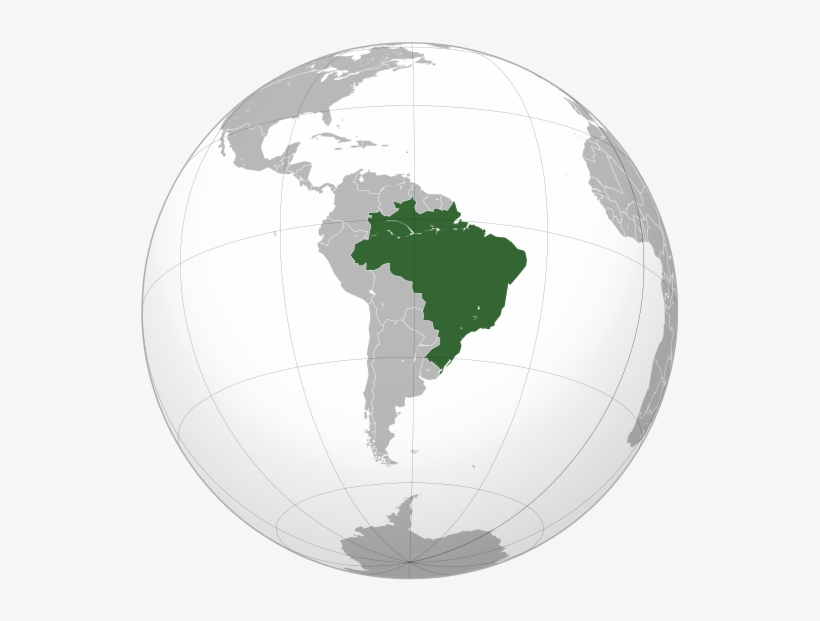 Download Brazil Map - Brazil Globe | Transparent PNG Download | SeekPNG