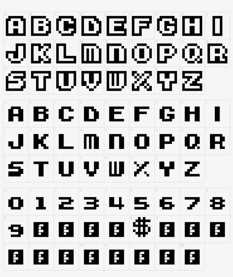Super Mario Bros - Universal Serif Font PNG Image | Transparent PNG ...