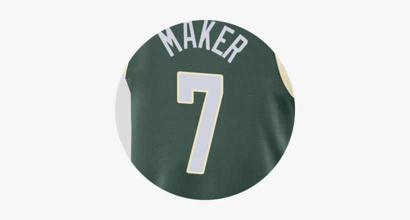 Milwaukee Bucks Thon Maker - Milwaukee Bucks PNG Image | Transparent ...