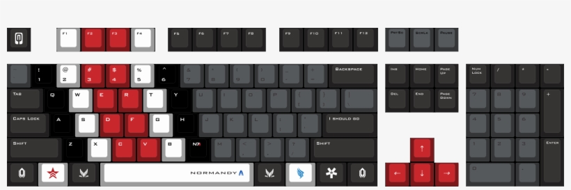 Choose Your Keycap Colors - Computer Keyboard PNG Image | Transparent ...
