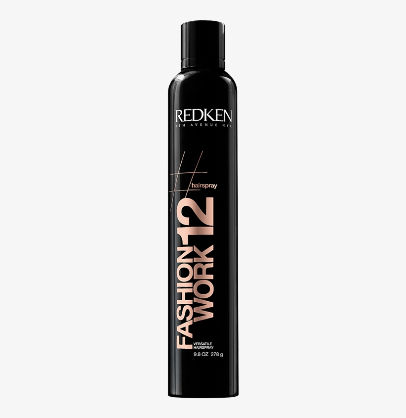 Redken Fashion Work 12 Working Spray 11 Oz PNG Image | Transparent PNG ...