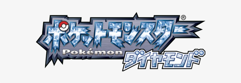 Download Pokemon Diamond Logo Jp - Pokemon Pearl Title Screen ...