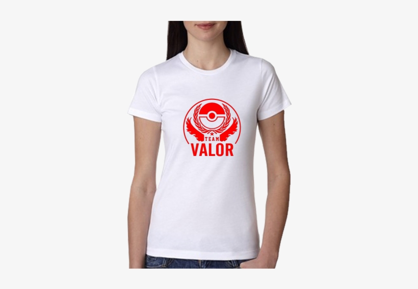 Team Valor Trainer (unisex Tees) PNG Image | Transparent PNG Free ...
