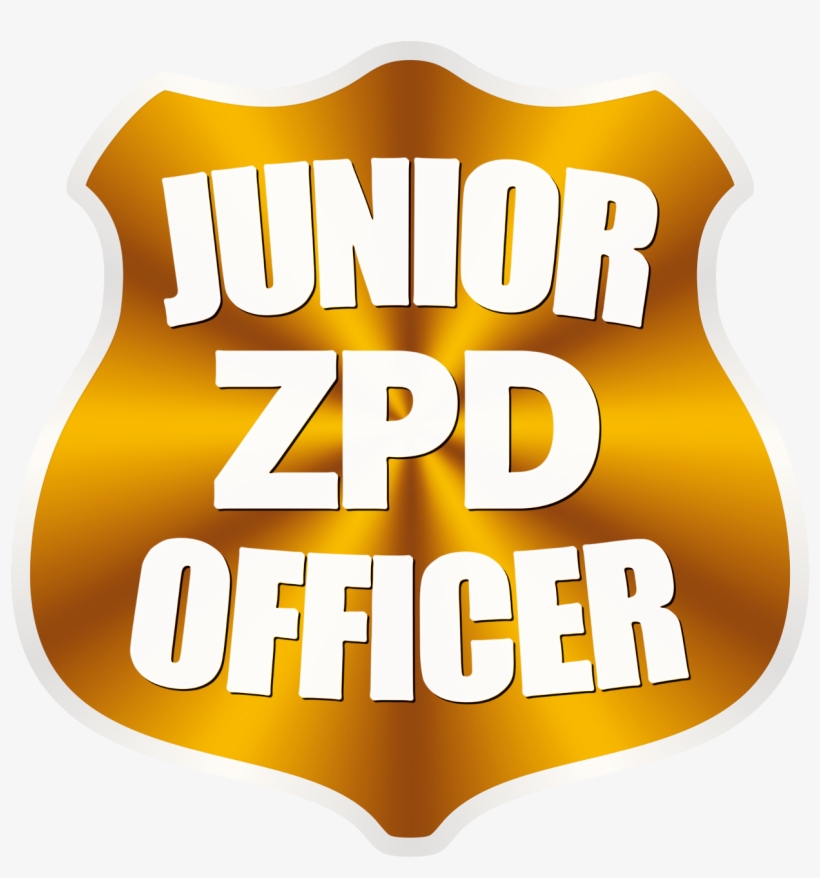 Zootopia Junior Officer Badge - Zootopia Zpd Badge PNG Image ...
