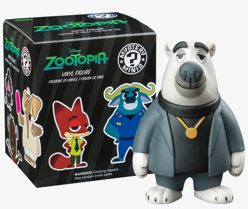 Zootopia - Funko Mystery Minis: Mini Disney Zootopia Blind Box PNG ...