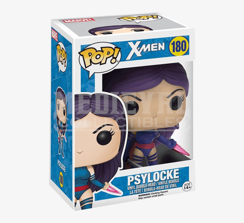 Download Item - Funko X-men Psylocke Pop Marvel Figure | Transparent ...