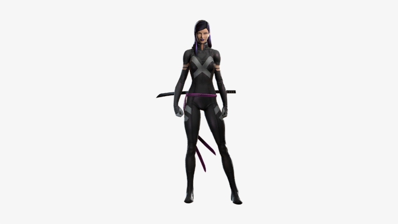 Psylocke - Psylocke X Force Costume PNG Image | Transparent PNG Free ...