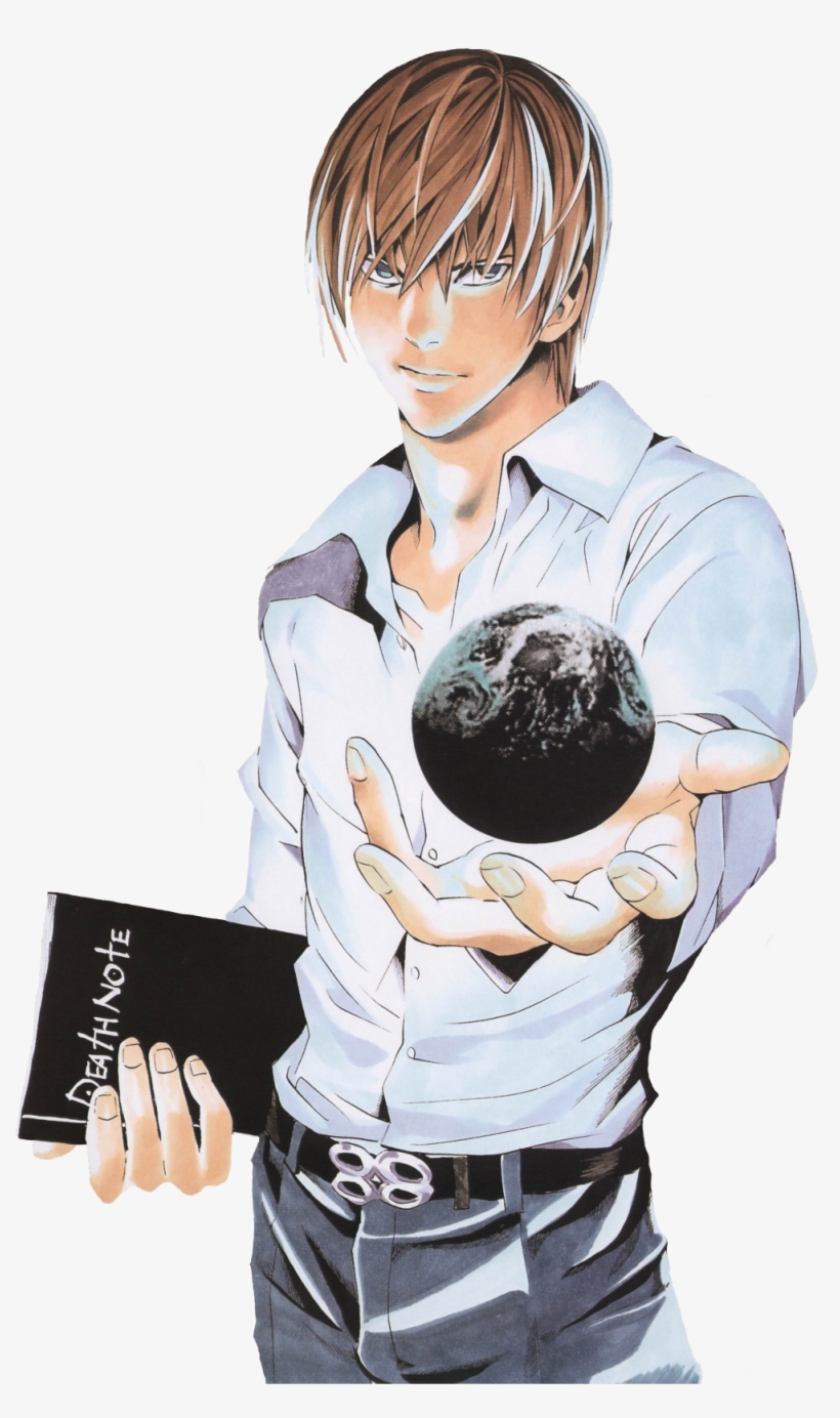 Download Light Yagami - Light Yagami Holding Earth | Transparent PNG ...