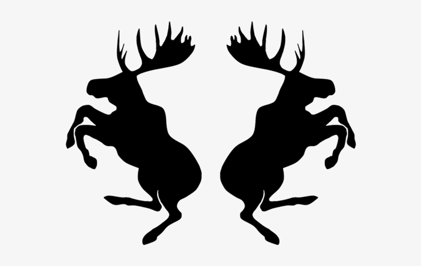 Prancing Moose Die Cut Brake Caliper Decal - Volvo Moose PNG Image ...