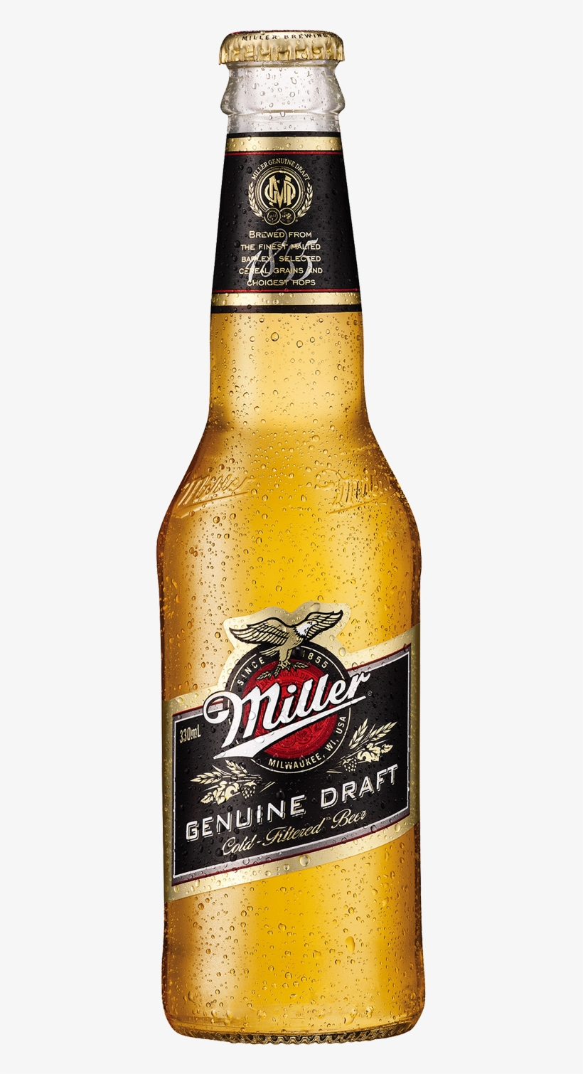 Miller Genuine Draft 330ml PNG Image | Transparent PNG Free Download on ...