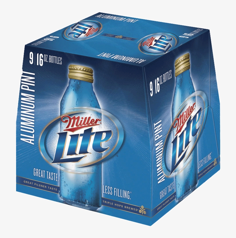 Miller Lite - Miller Lite Beer - 12 Pack, 12 Fl Oz Cans PNG Image ...