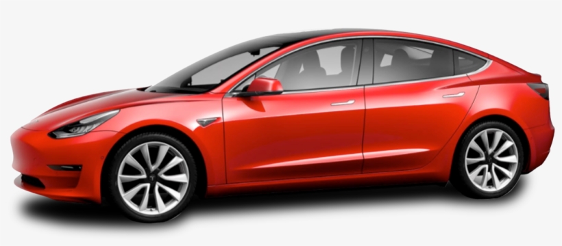 Download 2018 Tesla Model 3 - Tesla Model 3 | Transparent PNG Download ...