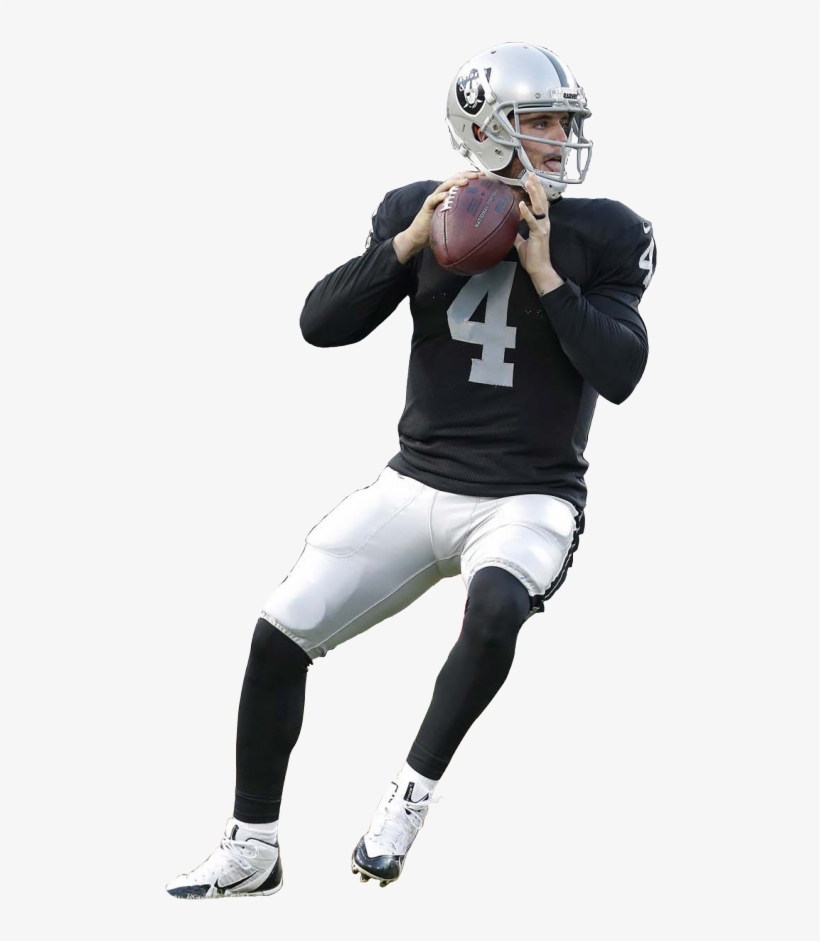 Download Here You Go Very Happy - Derek Carr Render | Transparent PNG ...