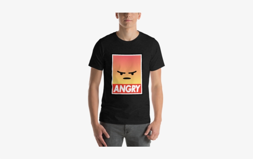 Angry React Tee - T-shirt PNG Image | Transparent PNG Free Download on ...