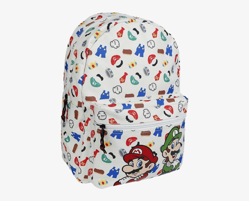 Nintendo - Mario And Luigi Backpack PNG Image | Transparent PNG Free ...