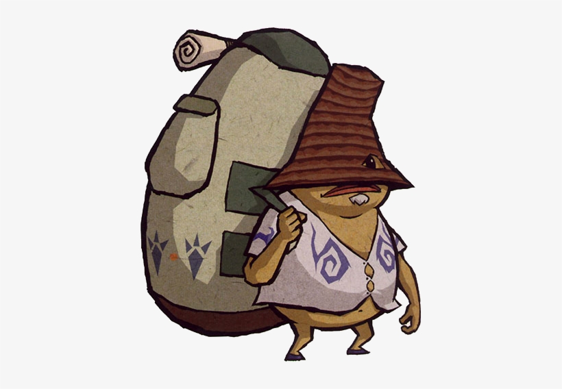 Traveling Merchant - Legend Of Zelda Wind Waker Personajes PNG Image ...