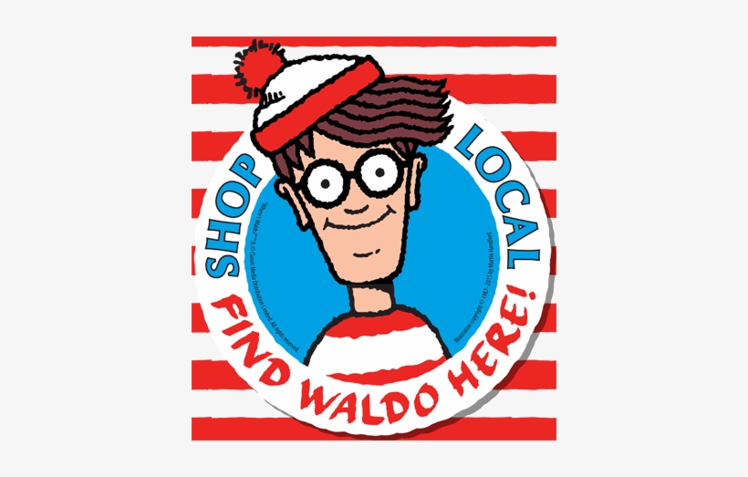 Where's Waldo At Books Inc - Find Waldo PNG Image | Transparent PNG ...