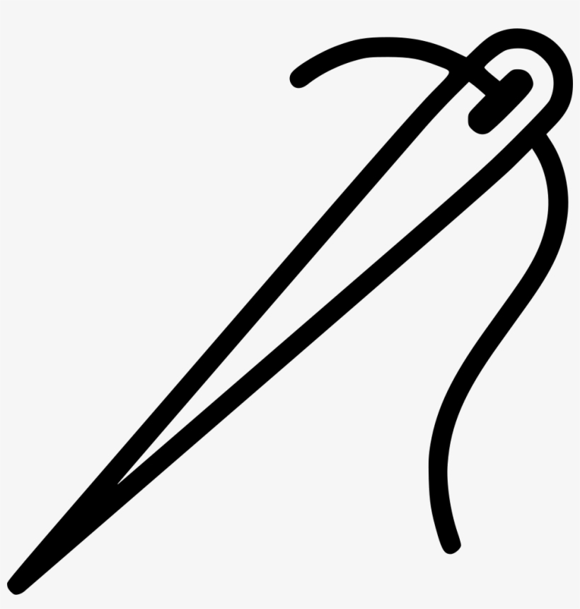 Needle Thread Sewing Needlework Sew Handmake Comments - Icon PNG Image ...