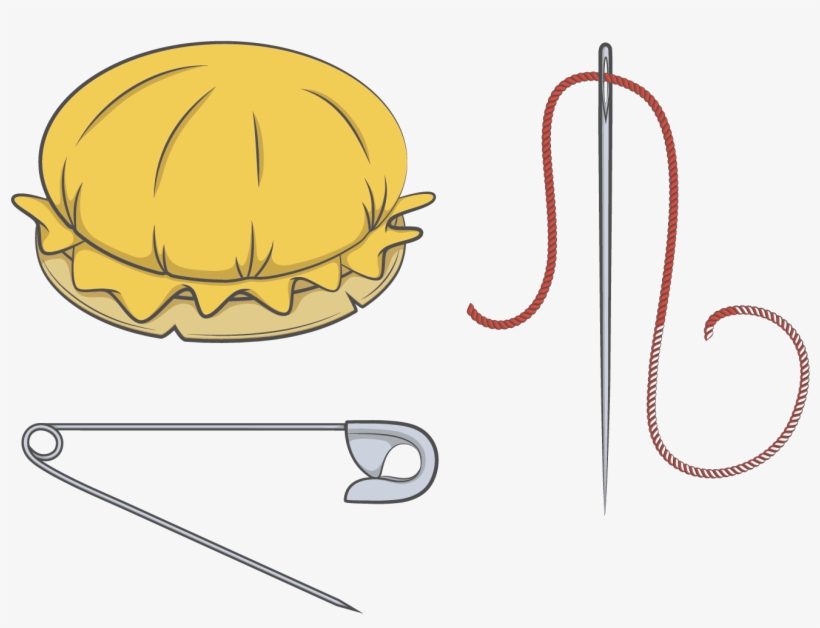 Sewing Needle Cross Stitch - Sewing PNG Image | Transparent PNG Free ...