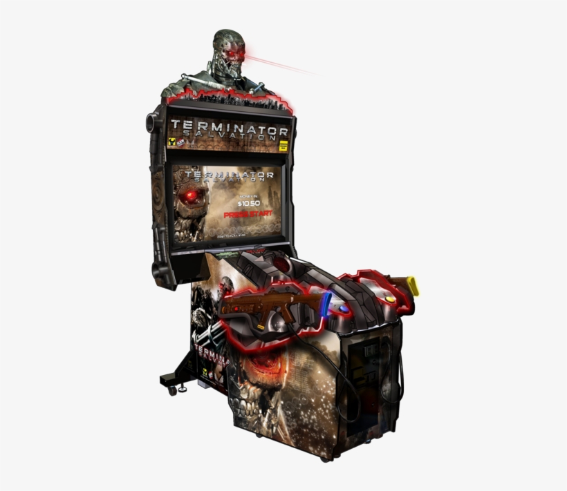 Terminator 42 Cabinet - Terminator Arcade Machine PNG Image ...