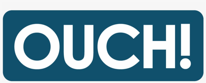 Download Ouch Logo - Ouch! | Transparent PNG Download | SeekPNG
