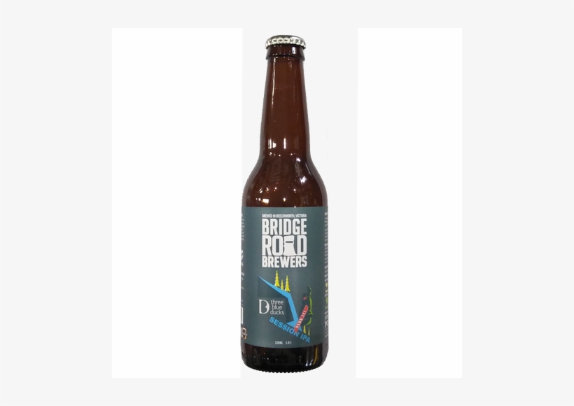 Bridge Road Three Blue Ducks Session Ipa Btl 330ml - Beer Bottle PNG ...