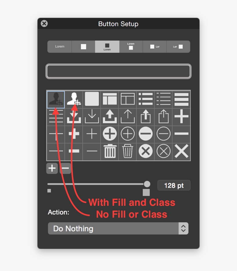 Filemaker Fill Vs No Fill - Custom Buttons Filemaker Pro PNG Image | Transparent PNG Free ...