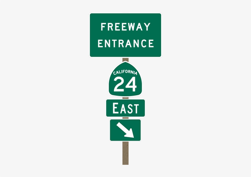 Fwiw, Here's A Typical California Freeway Entrance - California State ...