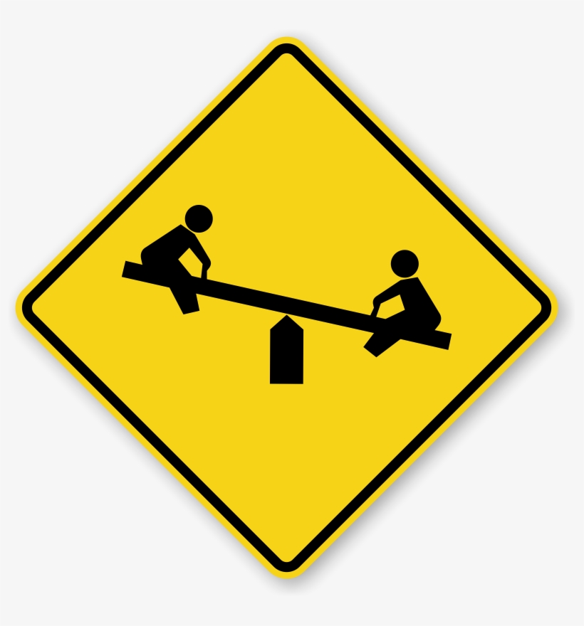Playground Symbol - Traffic Sign - Animal Crossing Road Sign PNG Image ...