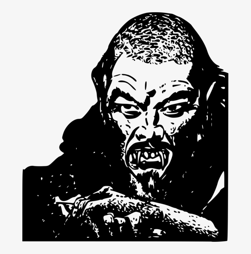 Demon Vampire Black And White Computer Icons Devil - Black And White ...