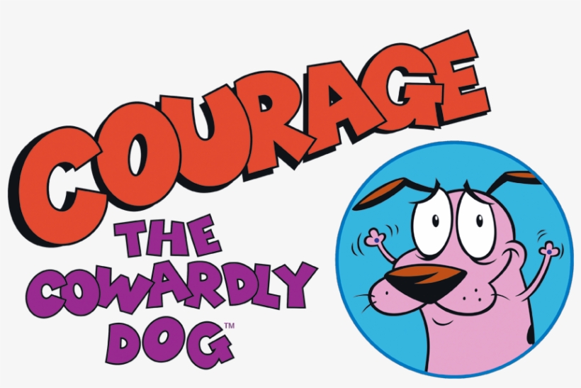 Courage The Cowardly Dog Courage Logo Men's Premium - Courage The ...