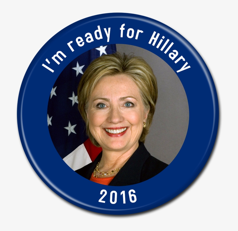 Hillary Clinton Button - Usa Hillary Clinton PNG Image | Transparent ...