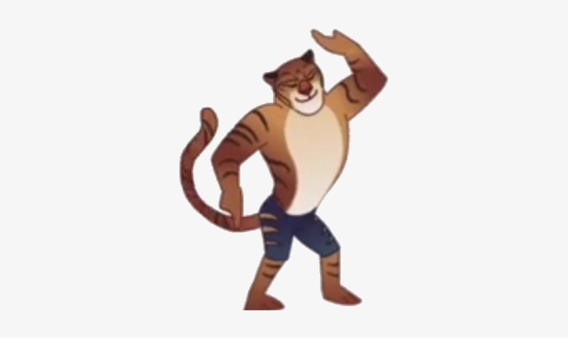 Download Tiger Dancer Emoji - Told By Emoji Zootopia | Transparent PNG ...