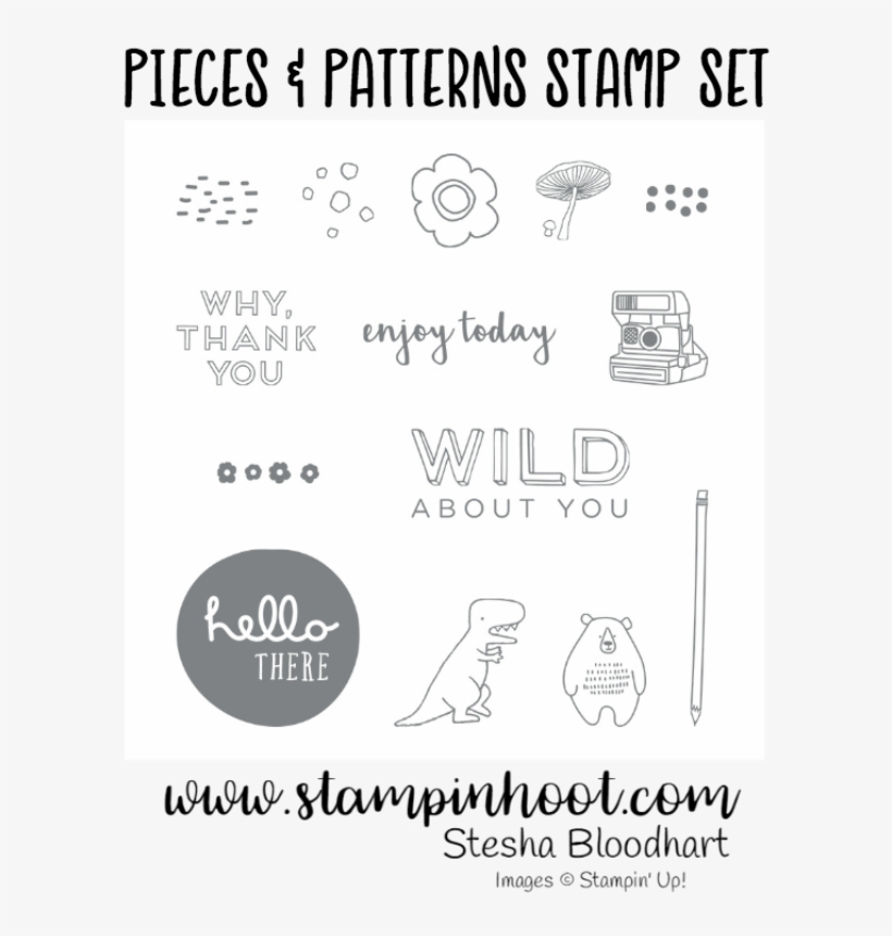 Pieces & Patterns Stamp Set And Pick A Pattern Suite - Pattern PNG ...