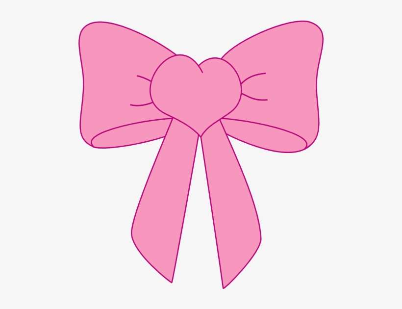 Heart Png Iamges & Clipart - Bow Pink PNG Image | Transparent PNG Free ...